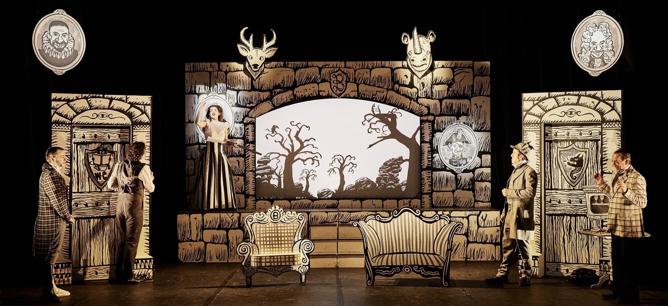 La chienne des Baskerville - La Scène Parisienne | THEATREonline